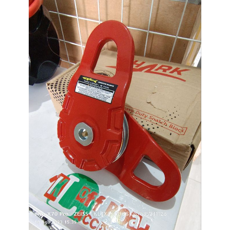 Jual Double line Snatch Block 8Ton model Warn | Shopee Indonesia