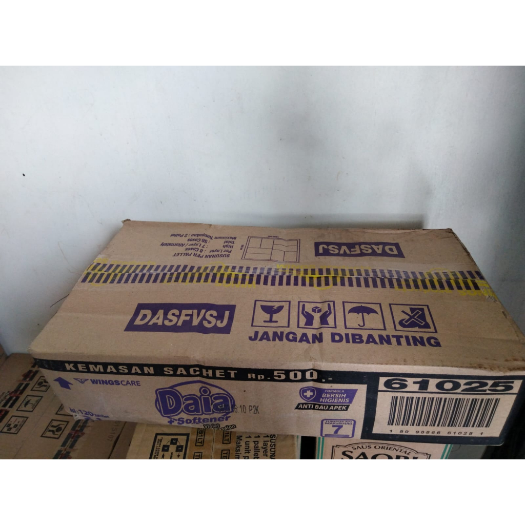 Jual Daia detergen bubuk violet passion lavender sachet 23g 1 karton ...