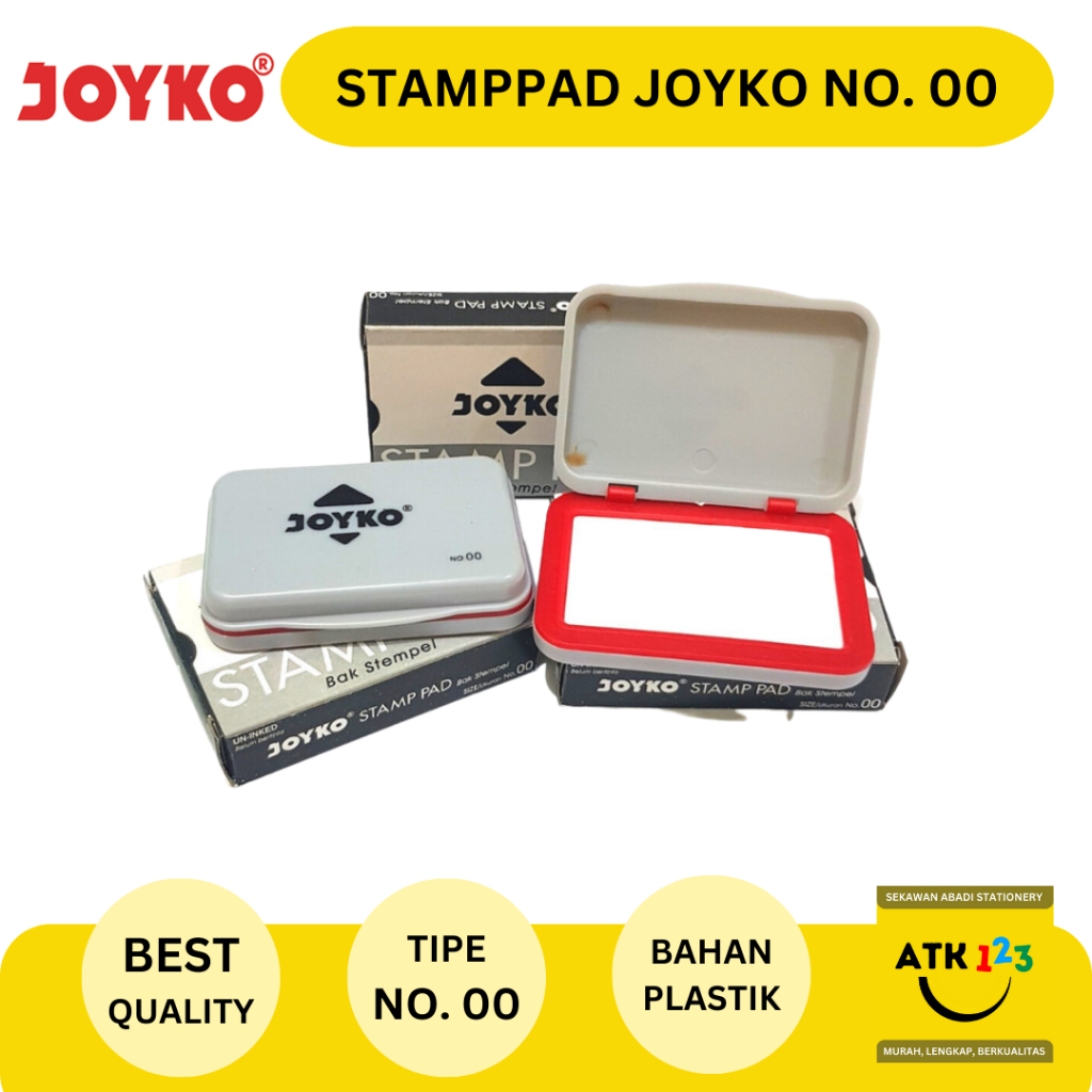 Jual Bantalan Stempel / Bak Stempel / Stamppad Merk Joyko No. 00 | Shopee Indonesia