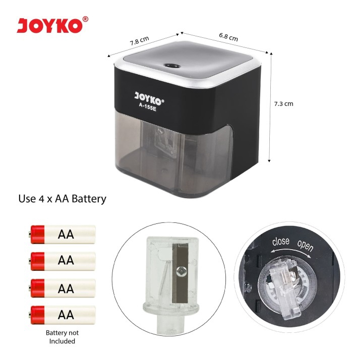 Jual joyko elektrik sharpener/peruncing elektrik A-155E | Shopee Indonesia