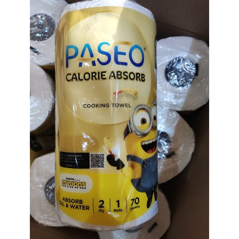 Jual Tissue Paseo Tissue Dapur Kitchen Towel 1 roll 2ply 70s | Shopee ...