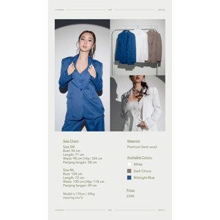 Jual Malibu Oversized Blazer Ocha Wear X Shannon Dorothea | Pakaian ...