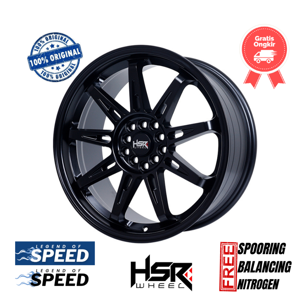 Jual Velg HSR Ring 18 TIKALA (Zenix, HRV, Civic, Avanza Dll) | Shopee ...
