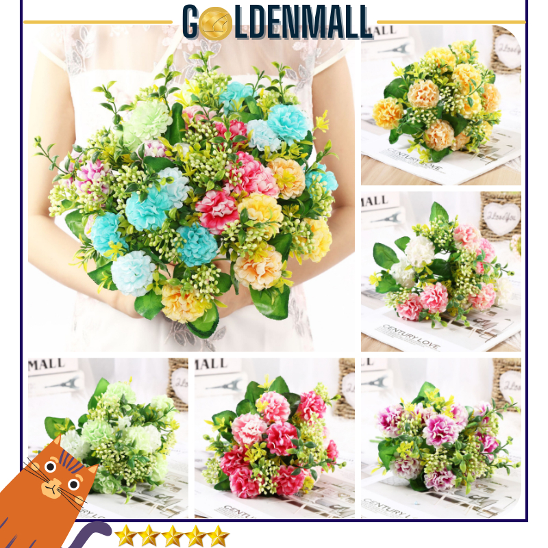 Jual Buket Bunga Buatan Hydrangea Artificial Flower Chrysanthemum ...