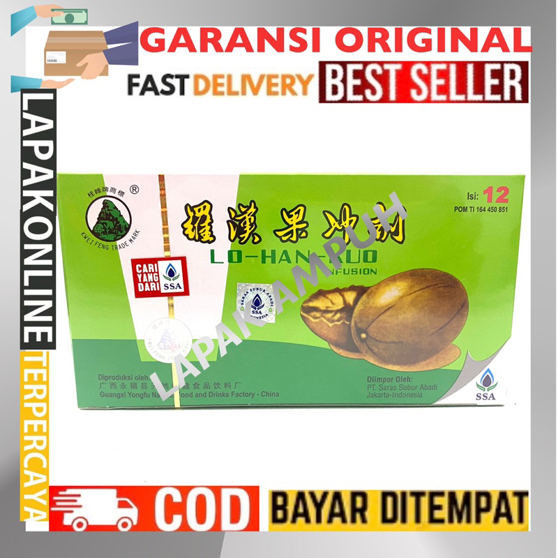 Jual Lo Han Kuo Infusion (Saras) Pereda Panas Dalam | Shopee Indonesia