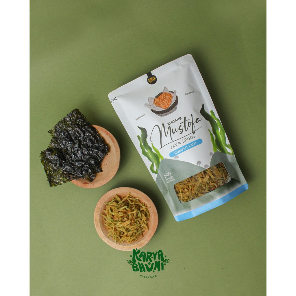 Jual Kentang Mustofa Rasa Rumput Laut 100G | Shopee Indonesia