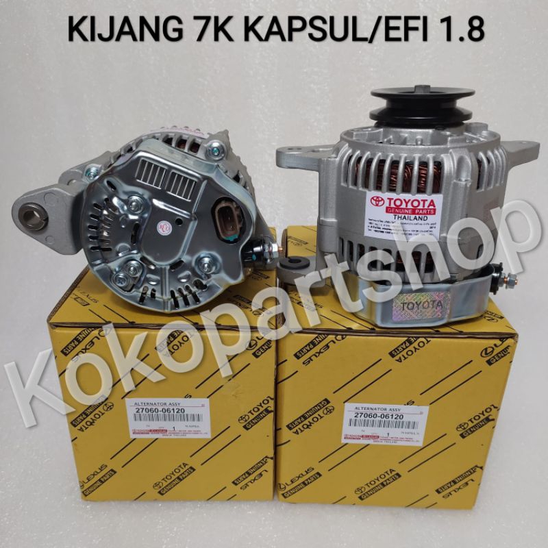 Jual ALTERNATOR ASSY DINAMO CAS KIJANG 7K KAPSUL EFI 1.8 1800CC ...