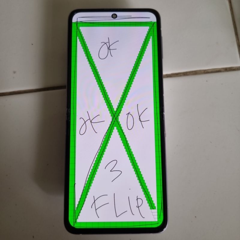 Jual LCD samsung Zflip 3 original copotan mulus normal | Shopee Indonesia
