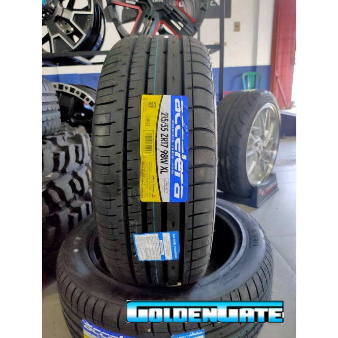 Jual BAN MOBIL R17 UKURAN 215 55 R17 MERK ACCELERA PHIR | Shopee Indonesia