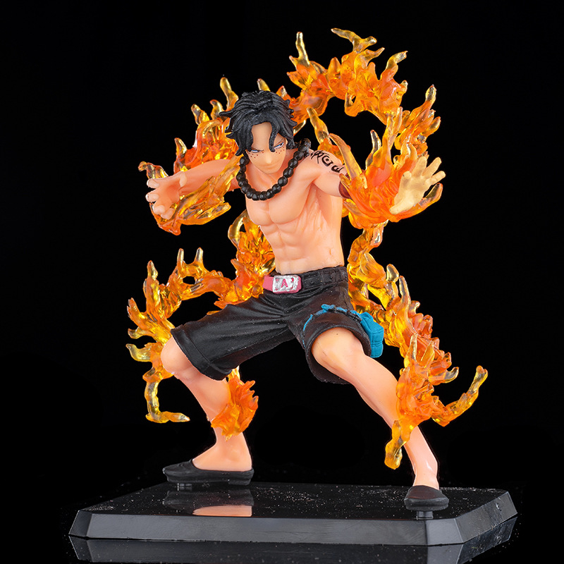 Jual ACTION FIGURE ACE ONE PIECE / ACE ONEPIECE ANIME FIGURE 12CM ...