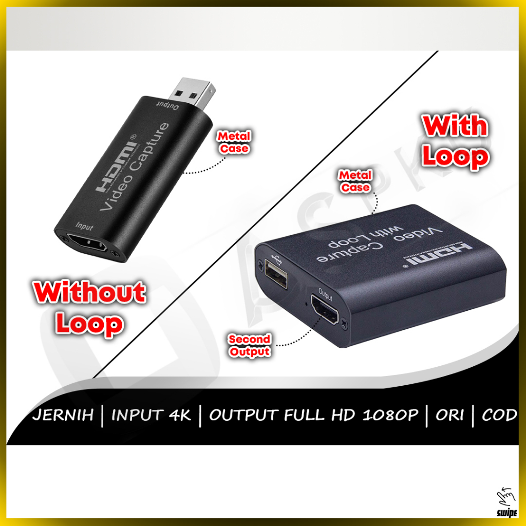 Jual HDMI Video Capture Full HD Original Komputer Laptop Gambar Video ...