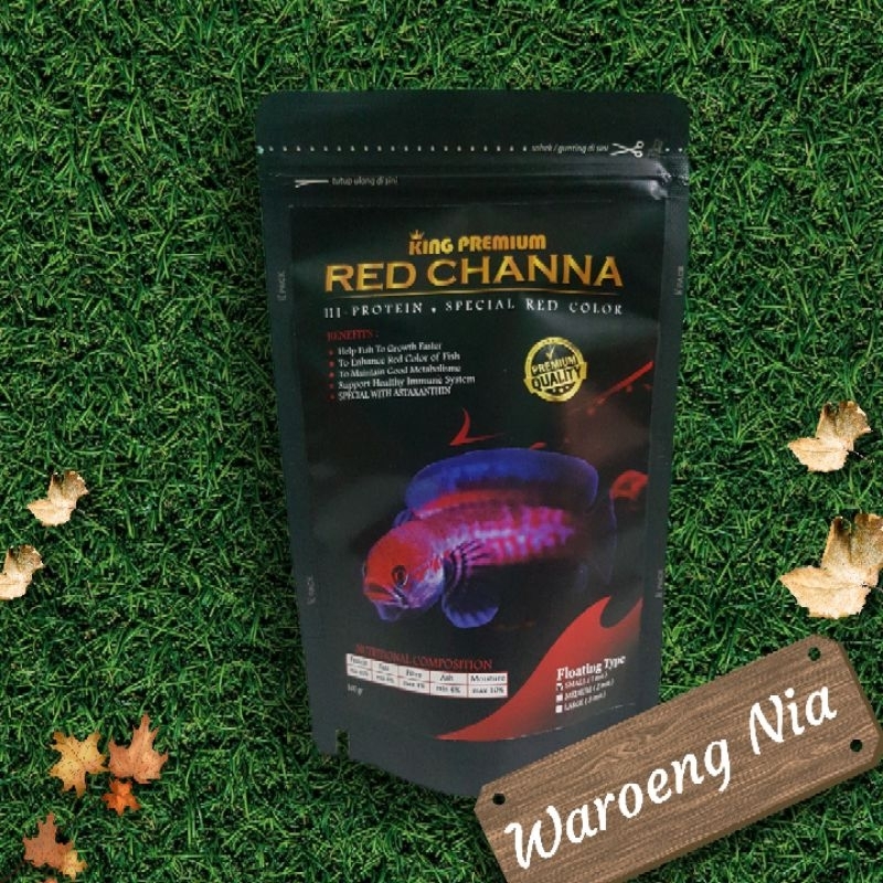 Jual Premium 88 - Pelet Ikan Channa Floating King Premium Red Channa ...