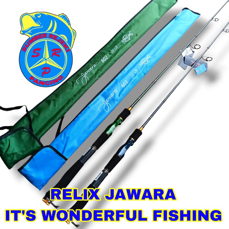 Jual Joran Relix nusantara jawara 14lb/17lb/20lb 180cm dan 165 | Shopee ...