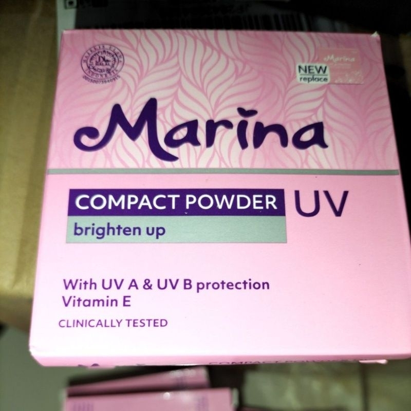 Jual MARINA Compact Powder UV Brighten Up All Variant 12gr ( DISKON 50% ...