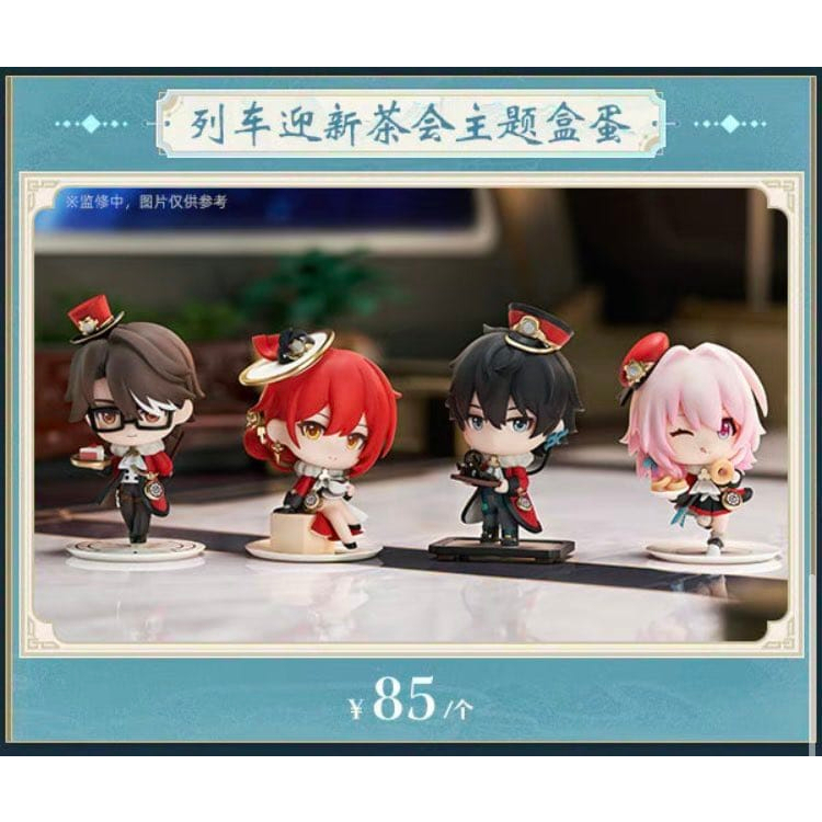 Jual Honkai Star Rail Q Version Mini Figure Dan Heng, March 7th/ Mitsuki, Himeko & Welt Pom-Pom ...