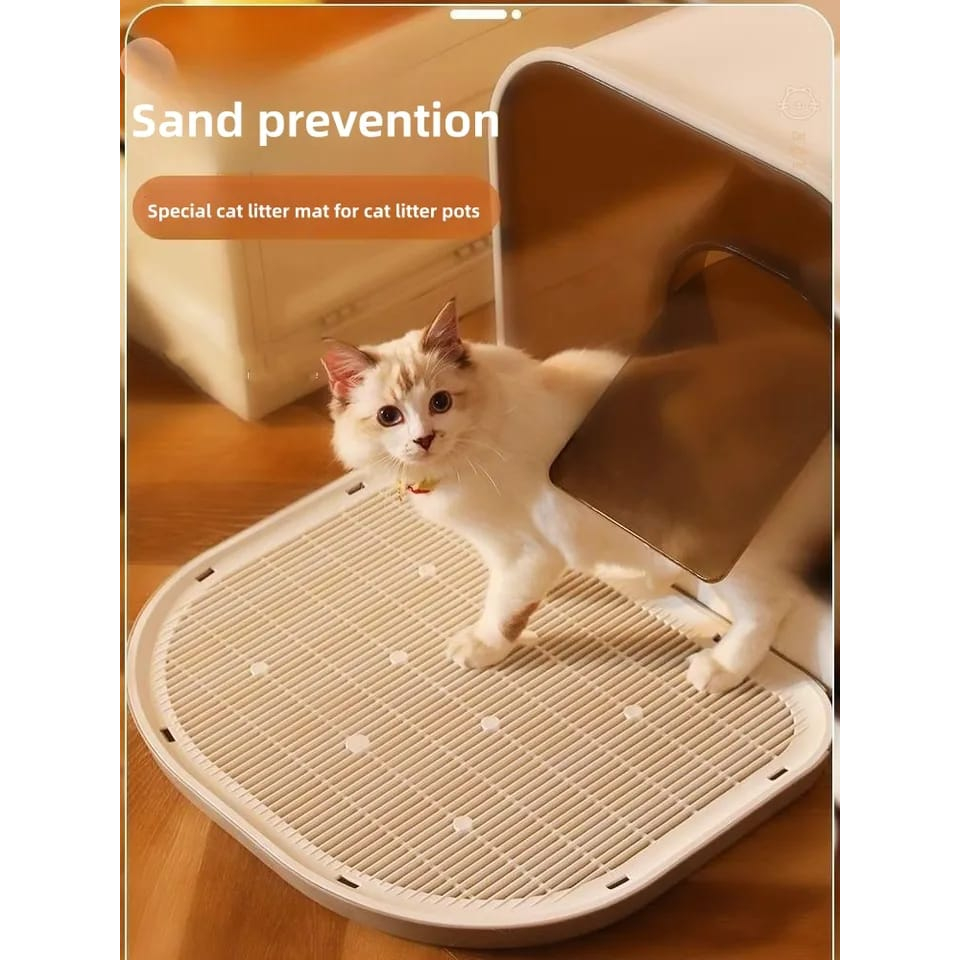 Jual Tempat Alas Pasir Kucing-Tatakan Cat Litter Box-Alas Pasir Kotak ...