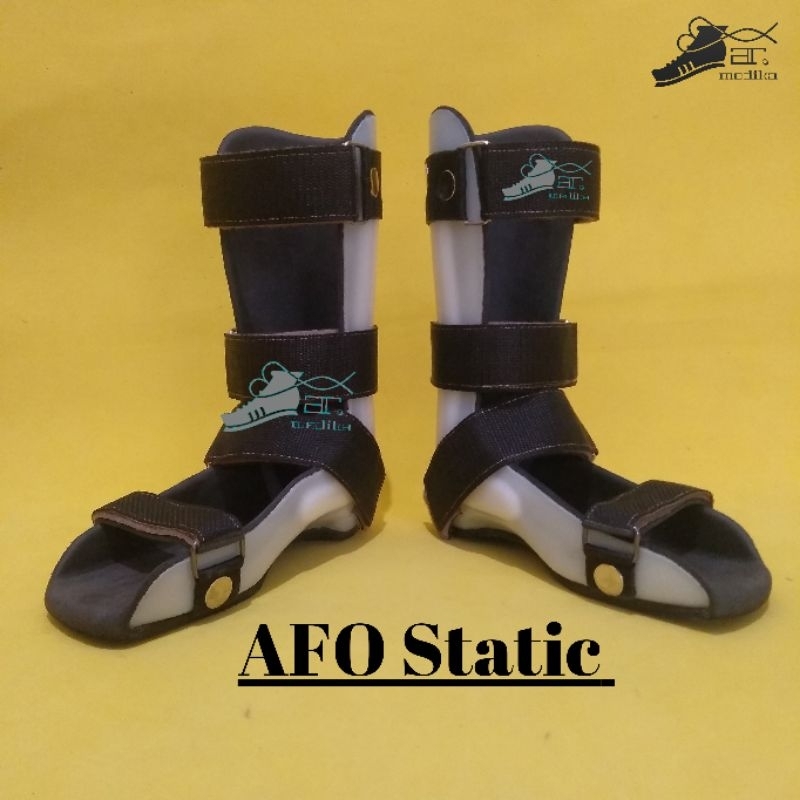 Jual Sepatu Terapi Dewasa AFO Static 3 koreksi latihan berdiri jalan ...