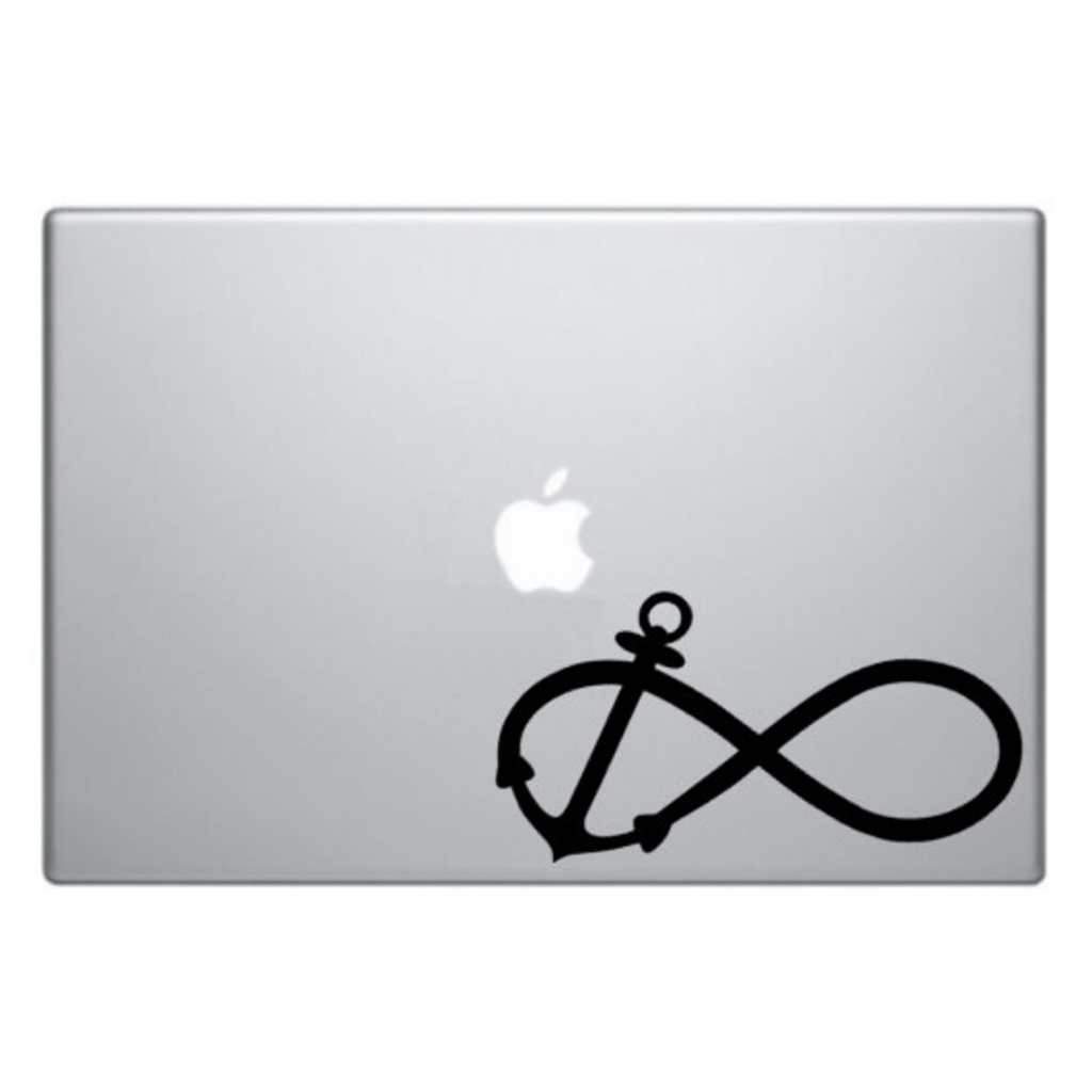 Jual Stiker Decal Jangkar Infinity Anchor Sailor - Laptop Macbook ...