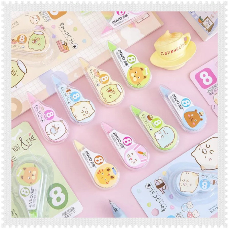 Jual Tipe X Roll Karakter Lucu tip-ex Kertas Fancy Karakter Correction ...