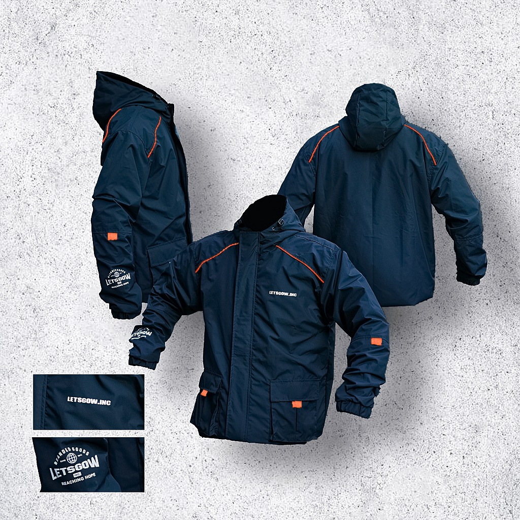 Jual Jaket Pria Anti Angin Waterproof Parka Outdoor Jaket Motor Pria ...