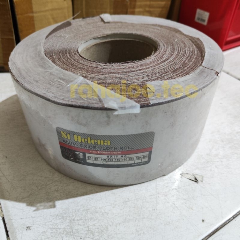Jual Kertas Amplas Roll Kain St Helena Grit 100 - Panjang 45 Meter ...