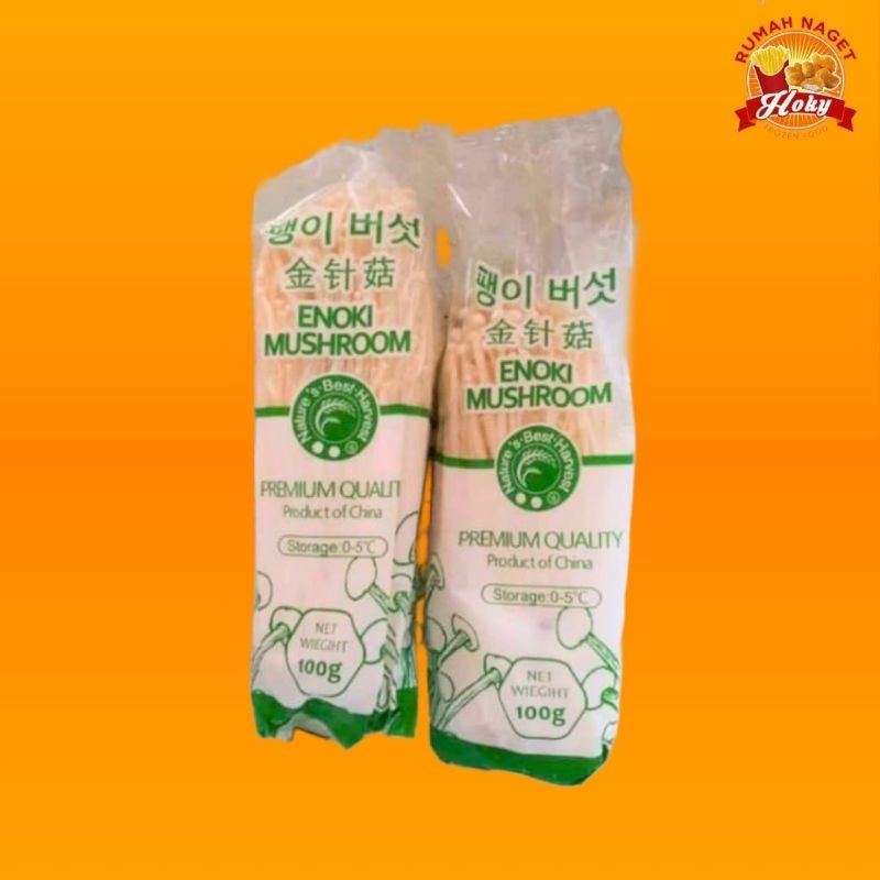 Jual Jamur Enoki / Enoki Mushroom 100 gr | Shopee Indonesia