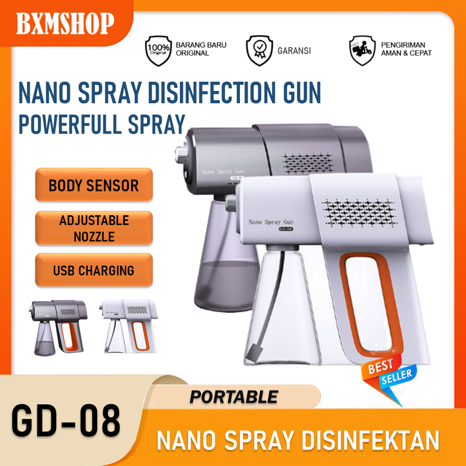 Jual Nano Spray Gun Disinfectant UV Light Wireless Semprotan ... Jual Nano Spray Gun Disinfectant UV Light Wireless Semprotan ...