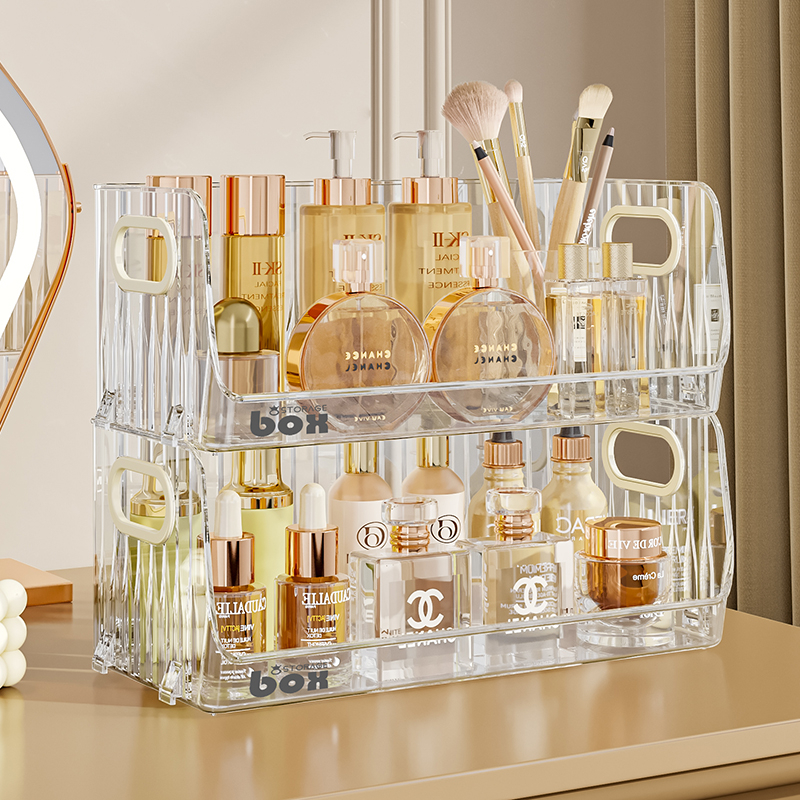 Jual Kotak penyimpanan meja transparan akrilik multifungsi, kotak ...