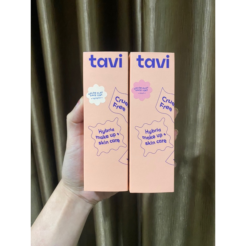 Jual [NEW] TAVI Color Play Face Tint 9 g (Serum Infused Blush ...