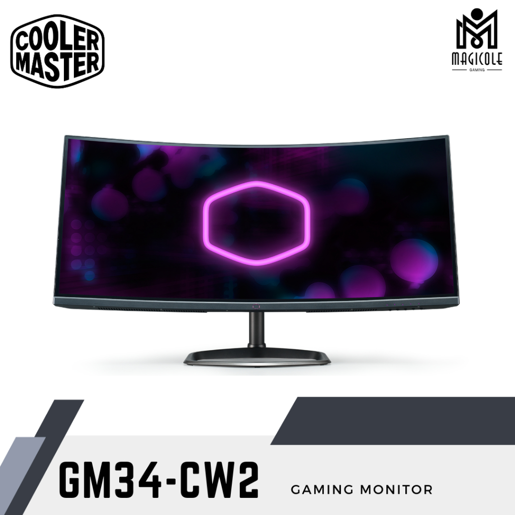 Jual Cooler Master GM34-CW2 34inch 144Hz FreeSync Curved Gaming Monitor ...