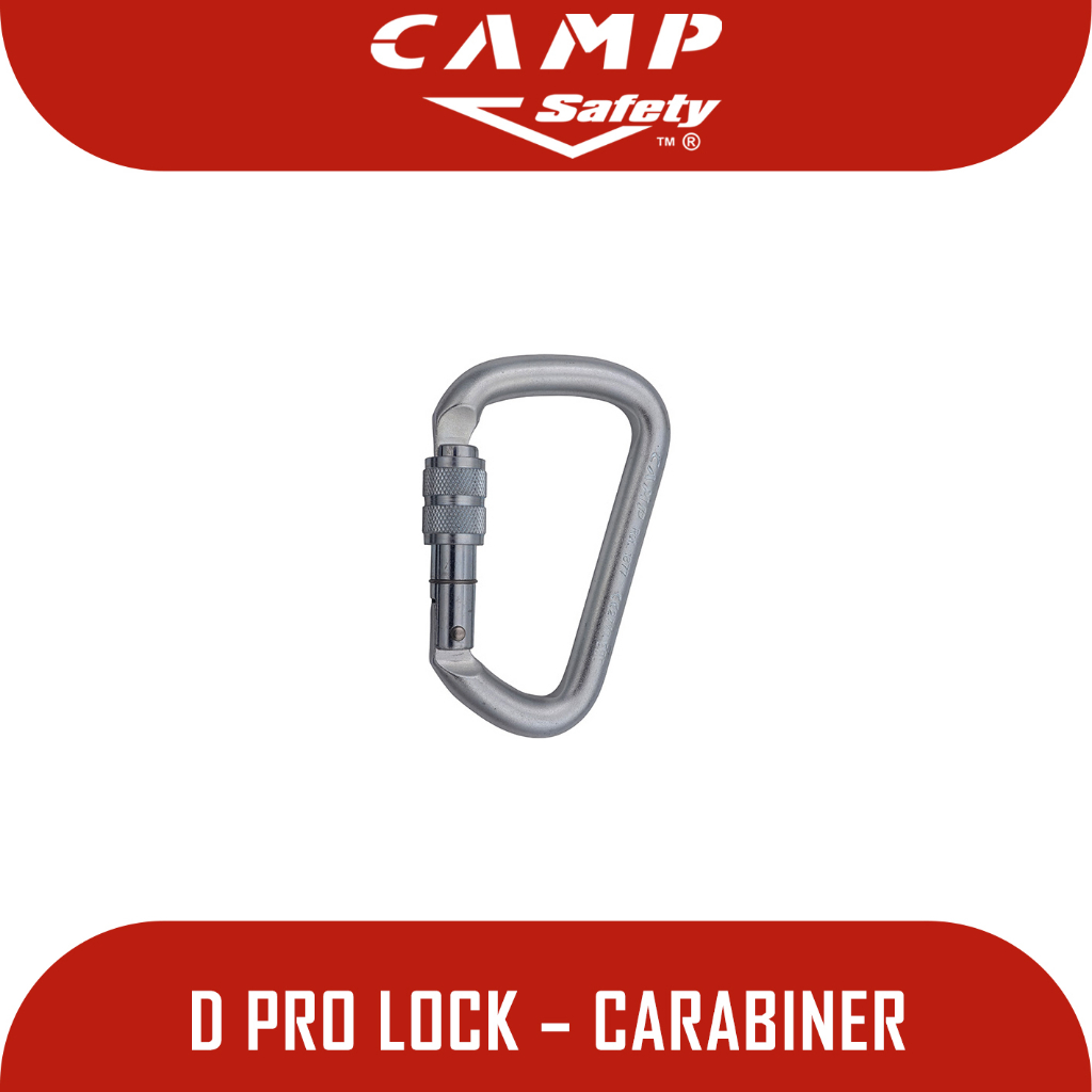 Jual Rescue Device & Carabiners Merk Camp Safety Type D Pro Lock 1877 ...