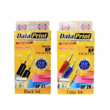 Jual Data Print Tinta Refill Printer HP DP 27 DP 28/CANON DP 41 ...