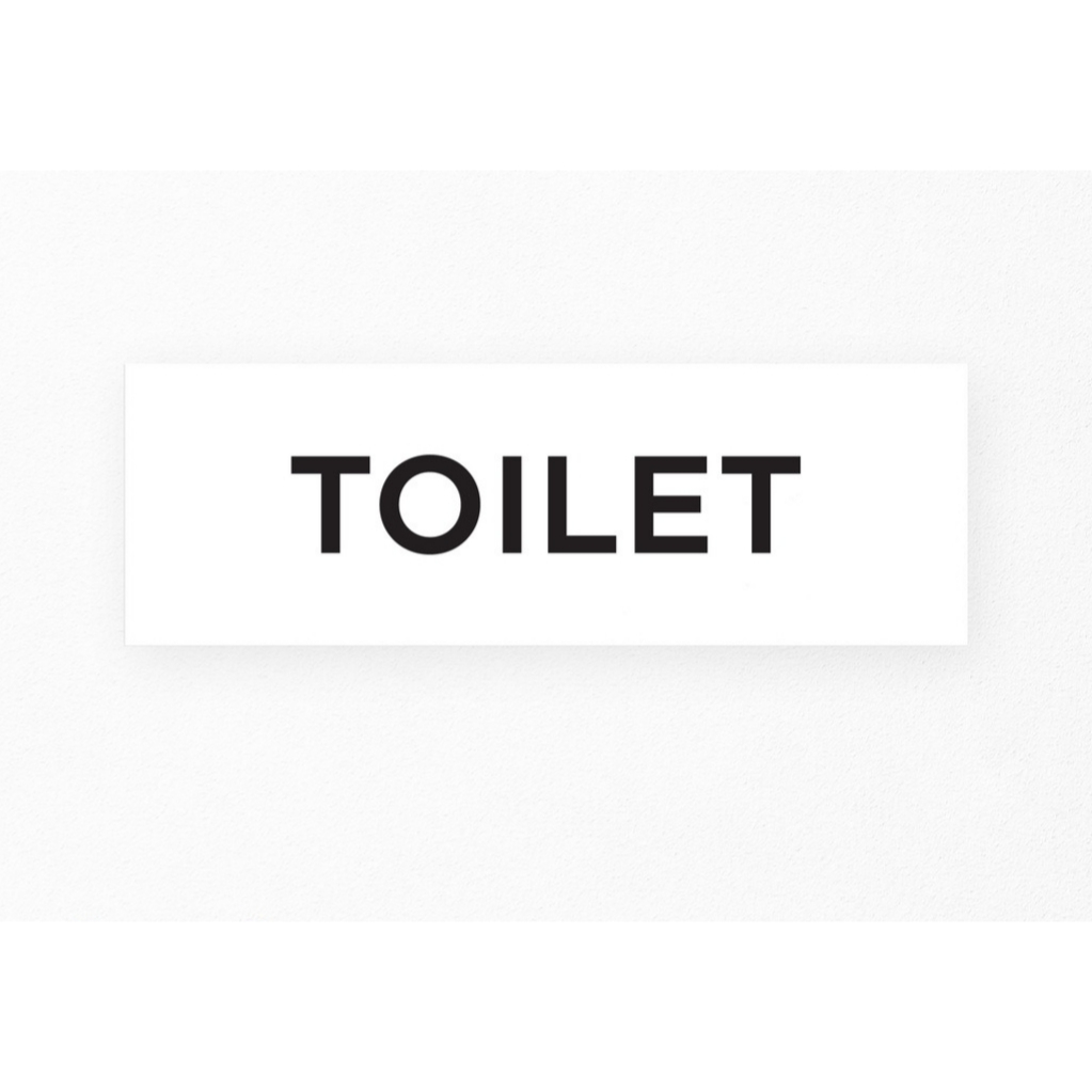 Jual Toilet -Label Tempel Pria Wanita Akrilik Papan Tulisan Nama ...