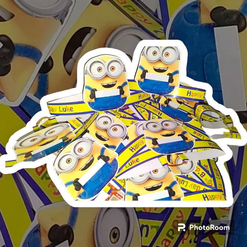 Jual TOPI ULANGTAHUN TEMA MINION | Shopee Indonesia