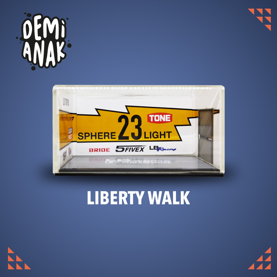Jual Box Akrilik Diecast Liberty Walk LBWK LB Super Silhouette White ...
