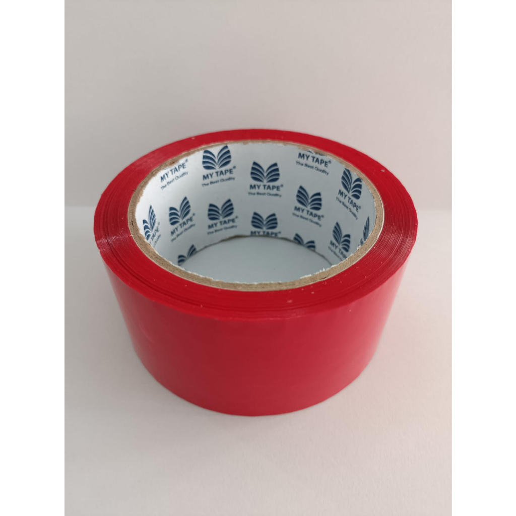 Jual Lakban Warna Merah 48mm x 62m x 2inch Lakban Merah Lakban Warna Lakban 2inch | Shopee Indonesia