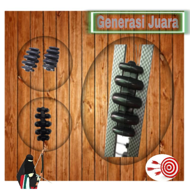 Jual Rubber Damper Compound Bow- Limbs Safer - Shock Absorber - Limb ...