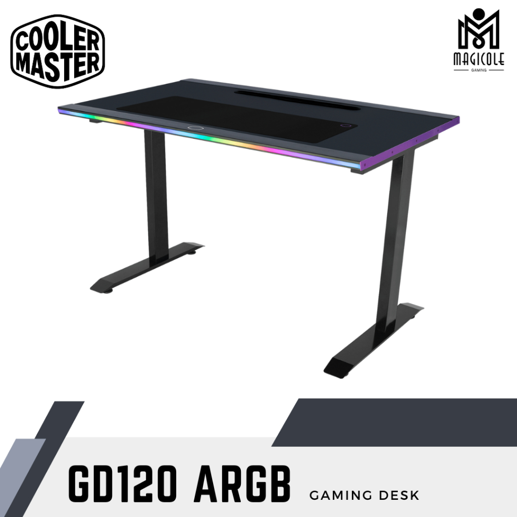 Jual Cooler Master GD120 ARGB Gaming Desk / Meja Komputer | Shopee ...