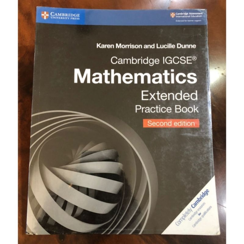 Jual Preloved Cambridge Igcse Mathematics Extended Practice Book 2nd