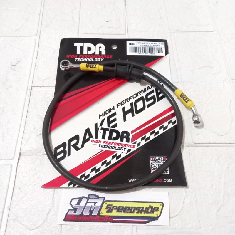 Jual SELANG REM TDR BLACK KARBON UKURAN 76CM ORIGINAL | Shopee Indonesia