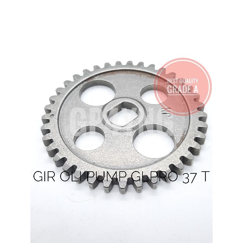 Jual #043 Gigi Gear Gir Pompa Oli Megapro GLPro TIGER Mata 37 Baja ANTI PECAHHH | Shopee Indonesia