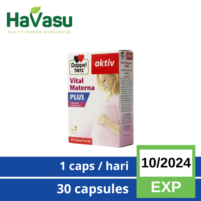 Jual Doppelherz Vital Materna Plus Complete Pregnancy Multivitamins DHA ...