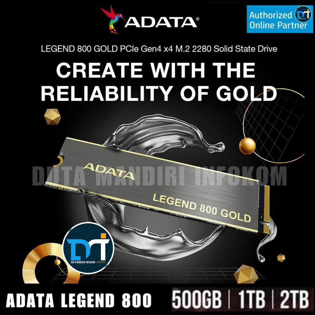 Jual ADATA LEGEND 800 SSD 2TB - M.2 2280 NVMe PCIe Gen4 x4 - 2TB | Shopee Indonesia