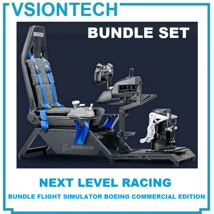 Jual Fullset Flight Simulator Boeing Edition Gaming Kursi Cockpit ...