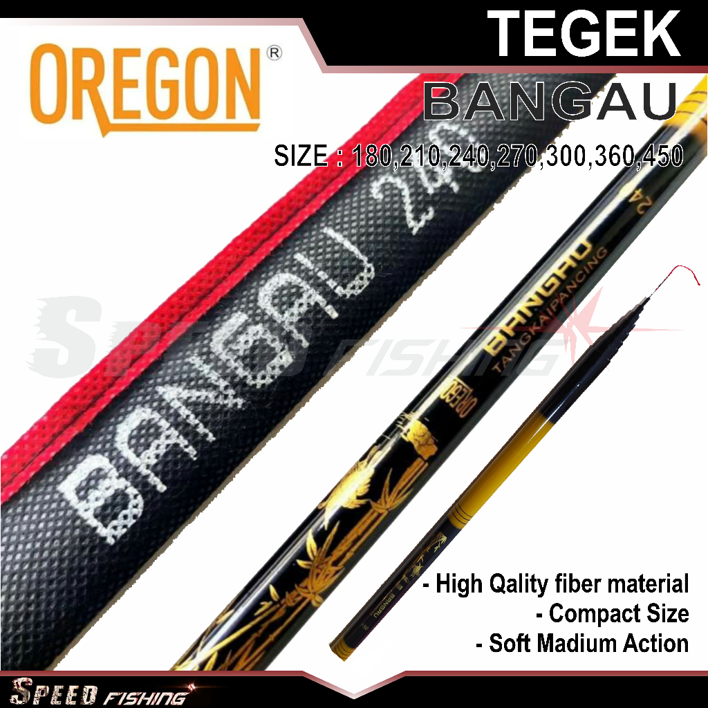 Jual Joran Pancing Tegek Oregon Bangau 180 210 240 270 300 360 450 ...