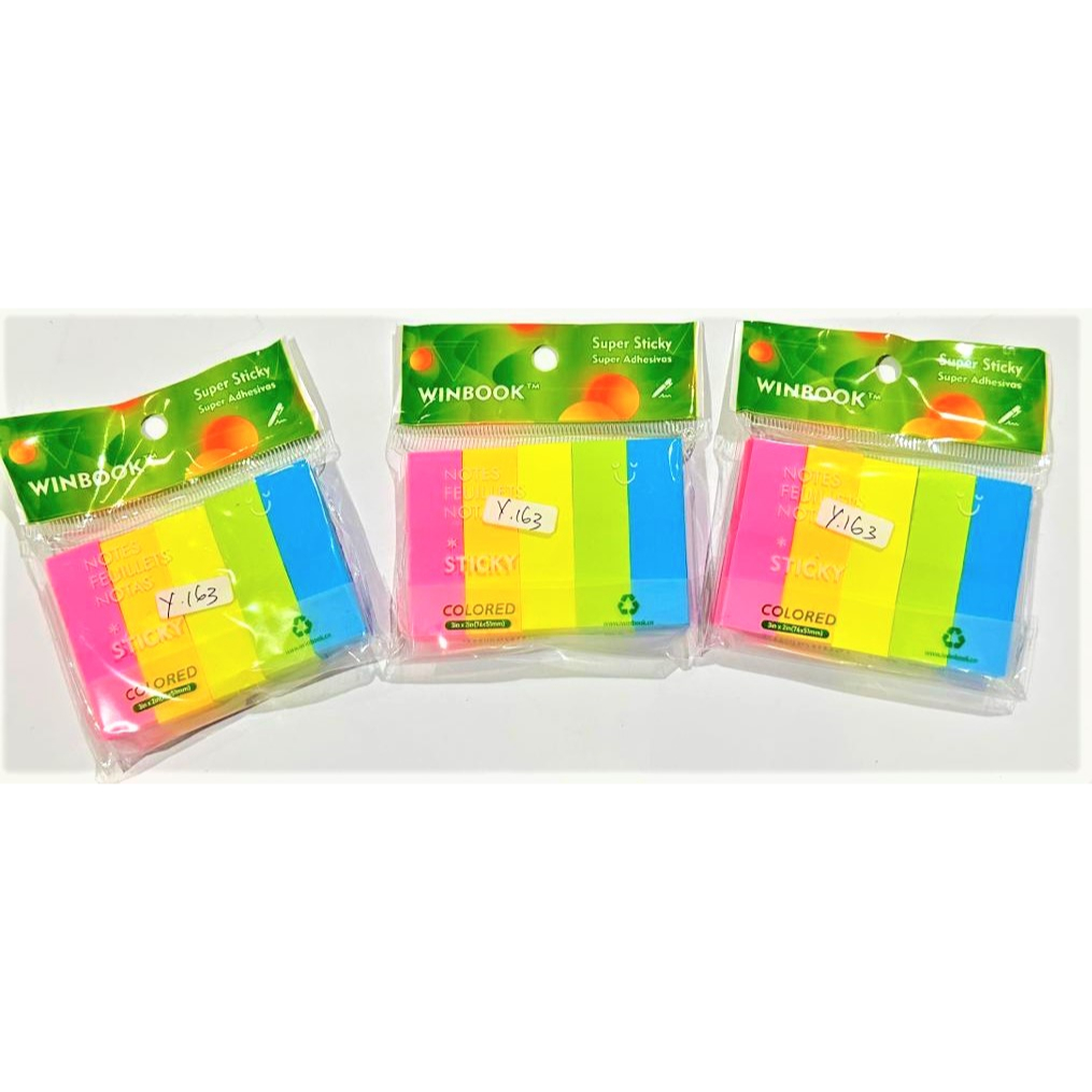 Jual STICKY NOTES INDEX PEMBATAS BUKU KERTAS NM-56 PAGE MARKER PENANDA ...