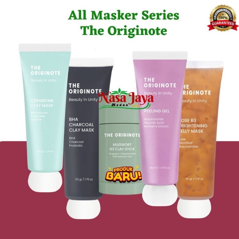 Jual Masker The Originote BHA Charcoal Clay Mask - Cerabiome Clay Mask ...