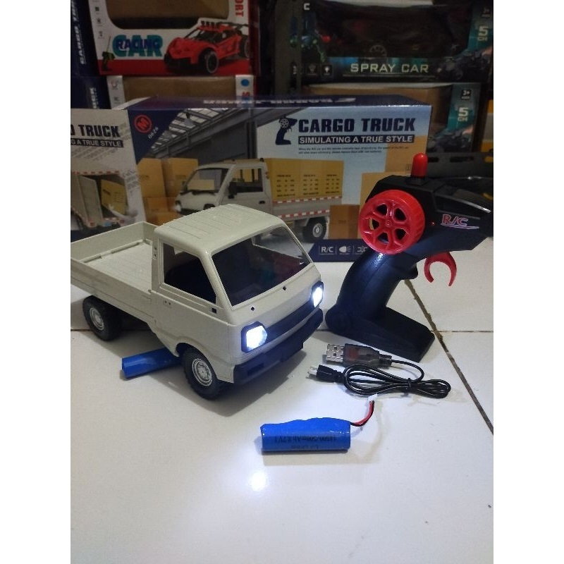 Jual MOBIL REMOTE RC PICK UP SUZUKI CARRY SCALE 1:16 2WD BATRE CASH ...