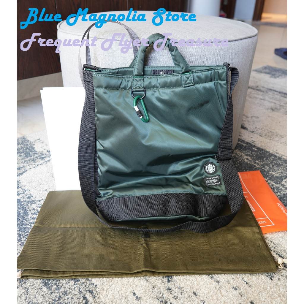 Jual PORTER YOSHIDA Starbucks X PORTER Drum Bag 100 Jual PORTER YOSHIDA Starbucks X PORTER Drum Bag 100