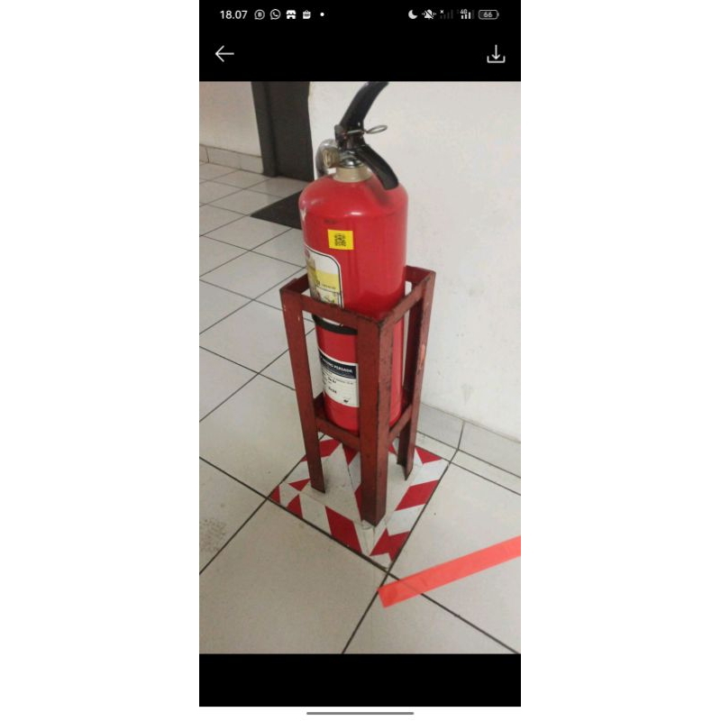 Jual tempat dudukan apar material besi siku 4 x 4 cm ukuran L20 x T50 ...